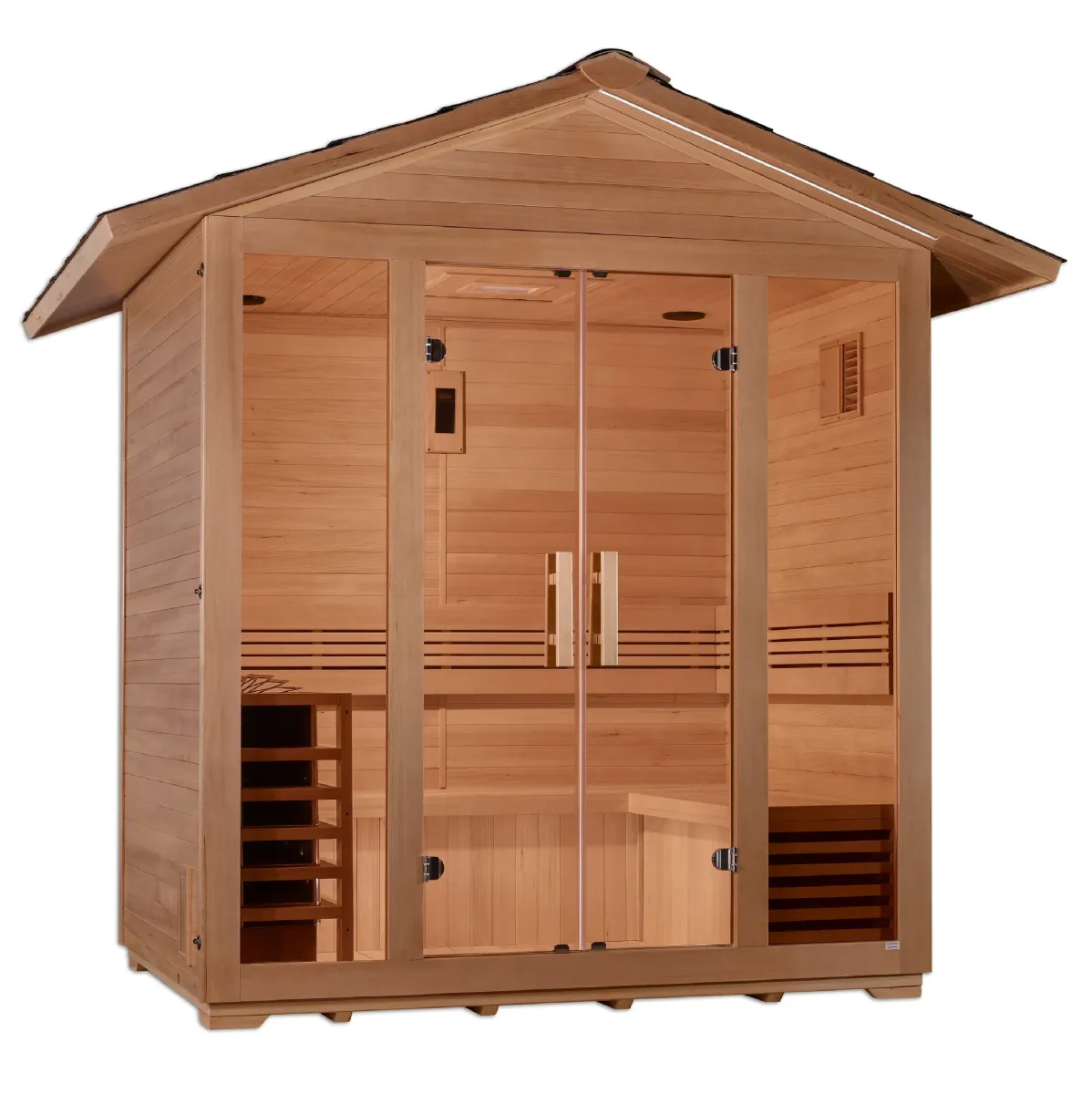 Golden Designs "Vorarlberg" 5 Person Traditional Outdoor Sauna ...